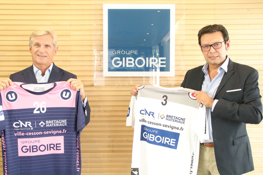 Le Groupe Giboire, nouveau partenaire officiel du Cesson Rennes ...